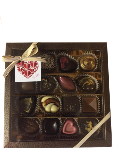 Dárková bonboniérka - krabička 16 pralinek :: Racional CZ s.r.o.